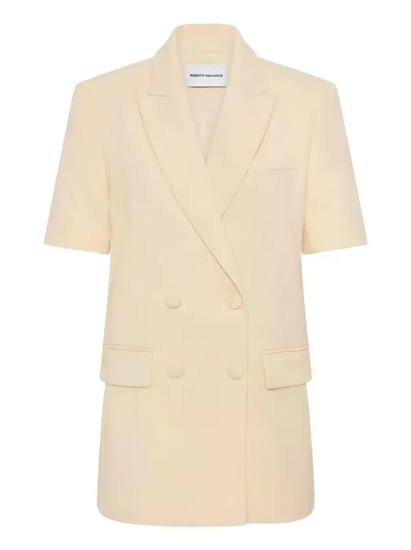 Rebecca Vallance Double-breasted Blazer - Yellow