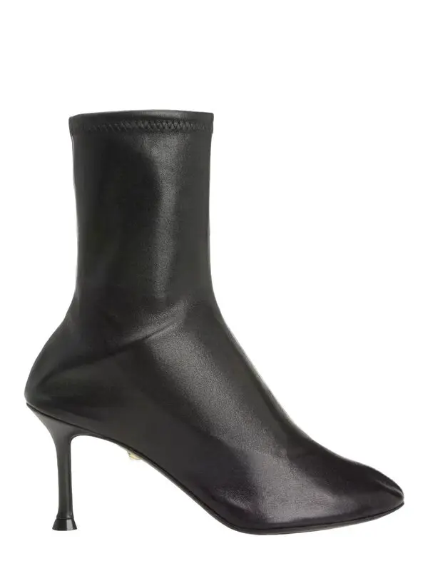 ALEVI MILANO 79mm Sock-fit Leather Ankle Boots - Black