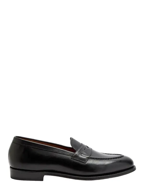 Grenson Lloyd Leather Loafers - Black