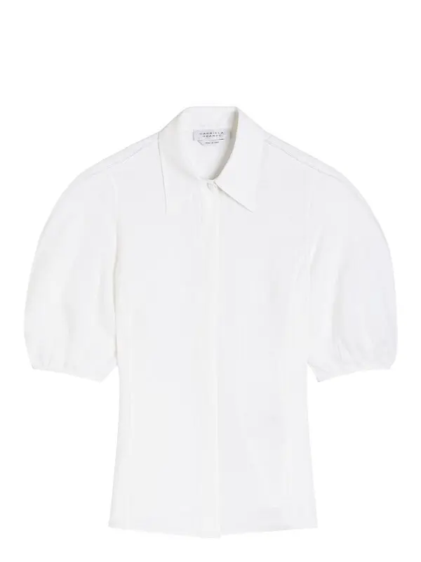 Gabriela Hearst Sansi Linen Blouse - White