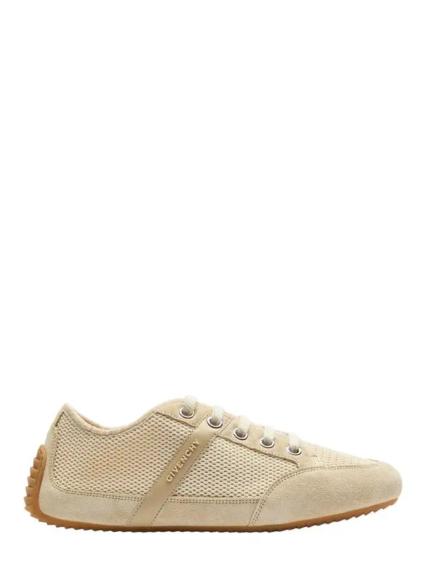 Givenchy Panelled Mesh-knit Sneakers - Beige