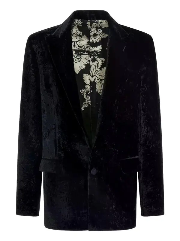 Roberto Cavalli Single-breasted Blazer - Black