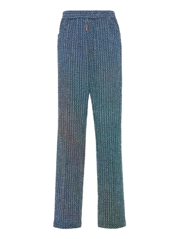 Dsquared2 Tweed Trousers - Blue