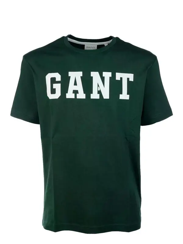 Gant Logo-print T-shirt - Green