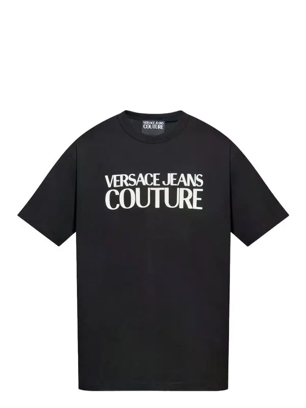 Versace Logo-print T-shirt - Black