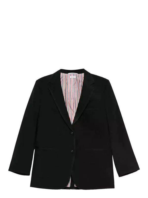 Thom Browne Single-breasted Blazer - Blue