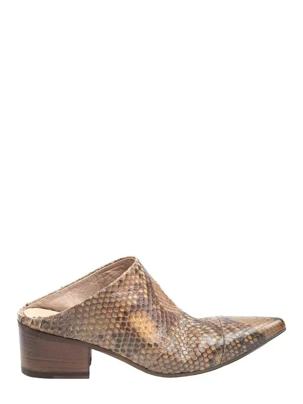 SETTIMA Pointed Toe Mule - Brown