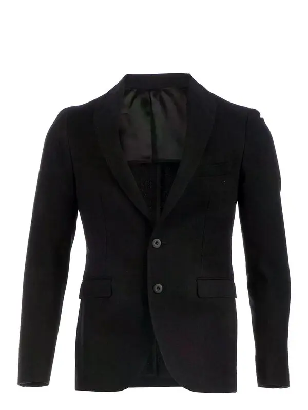 LECLAIREUR Two Button Blazer - Black