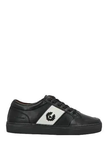 Belstaff Leather Low-top Sneakers - Black
