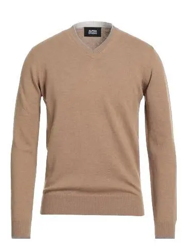 Alpha Studio Sweater Geelong Wool - Beige