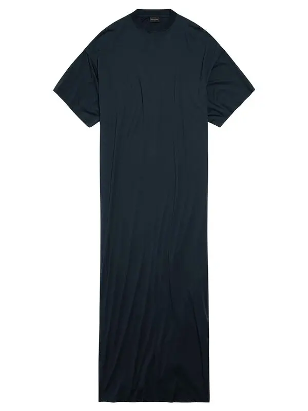Balenciaga Cocoon Maxi Dress - Black