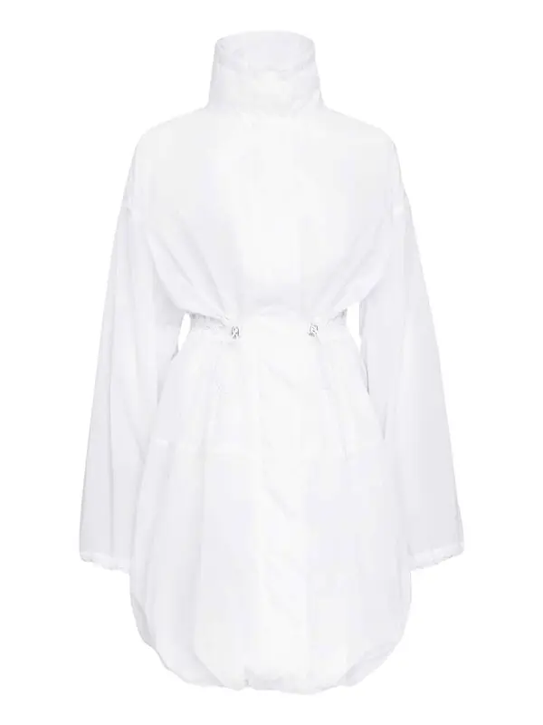 Alaïa Technical Nylon Bubble Parka - White