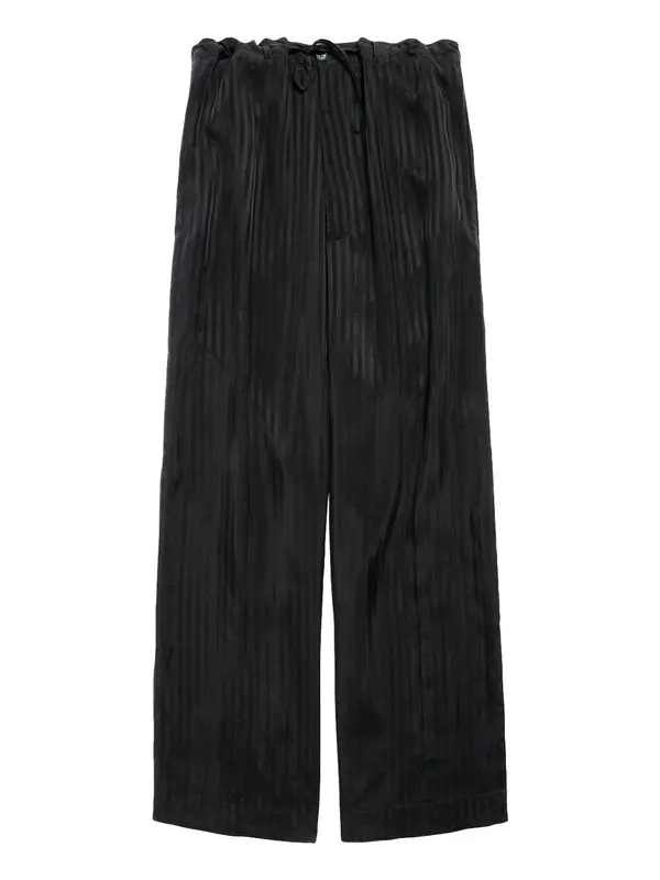 Balenciaga Fluid Tailored Trousers - Black