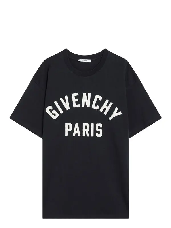 Givenchy T-shirt With Logo - Blue