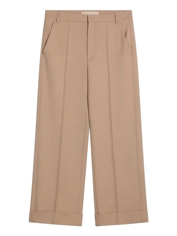 Valentino Garavani Wool Trousers - Beige