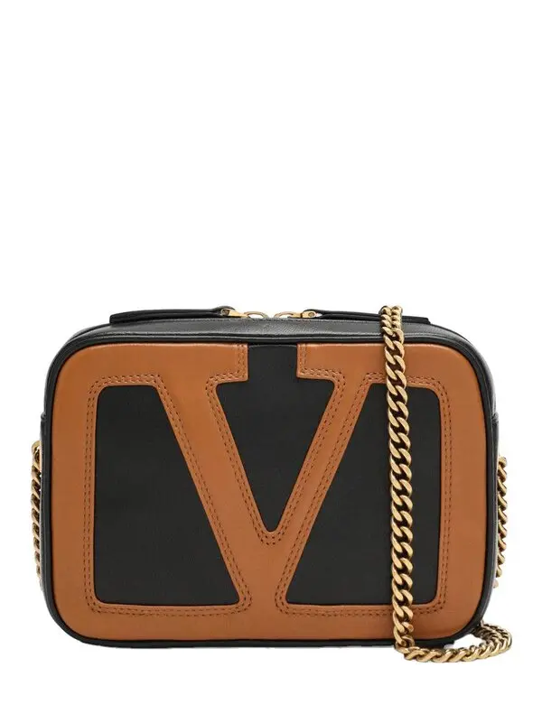 Valentino Garavani Viva Superstar Chain Belt Bag - Black