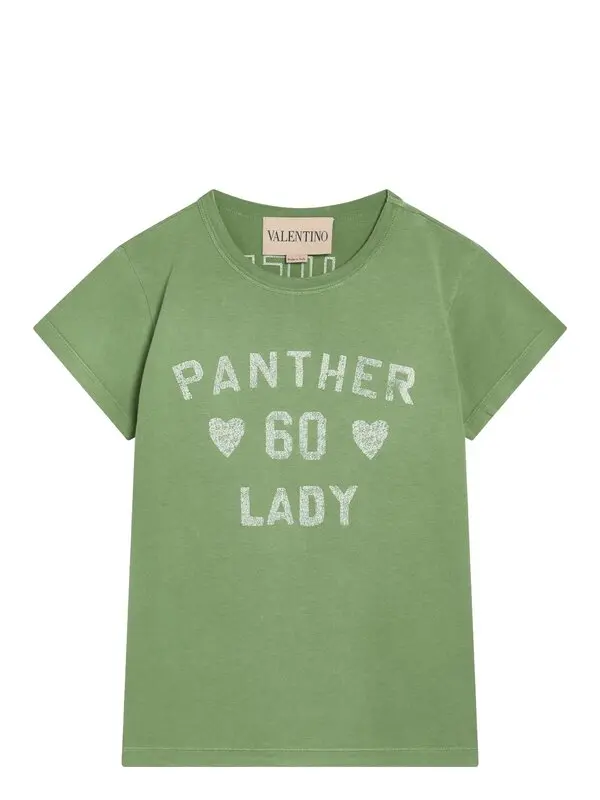 Valentino Garavani Vintage Effect T-shirt - Green