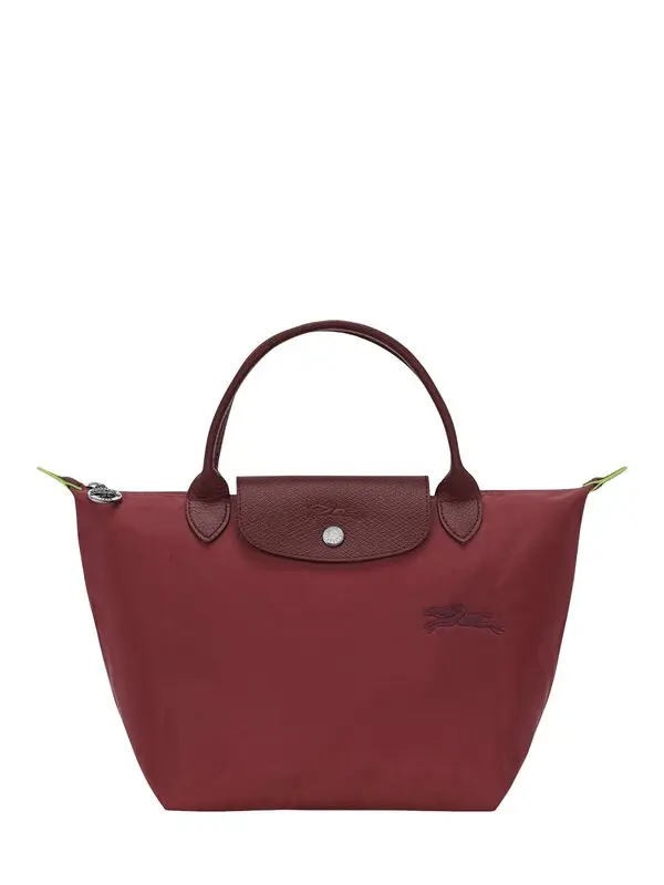 Longchamp Le Pliage Green Small Handbag - Red