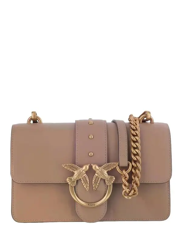 Pinko Love One Shoulder Bag - Neutrals