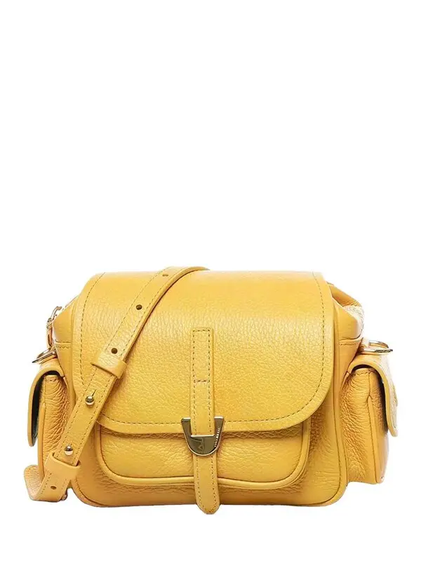 COCCINELLE Campus Shoulder Bag - Yellow
