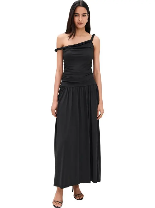 NIA Karina Midi Dress - Black