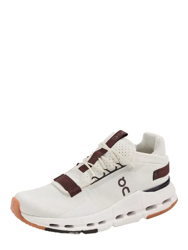 On Cloudnova 2 Sneakers - Ice/mulberry