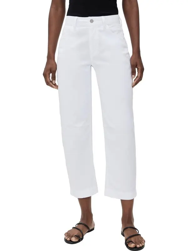 Joe's Jeans The Wilder Relaxed Barrel Jeans - White