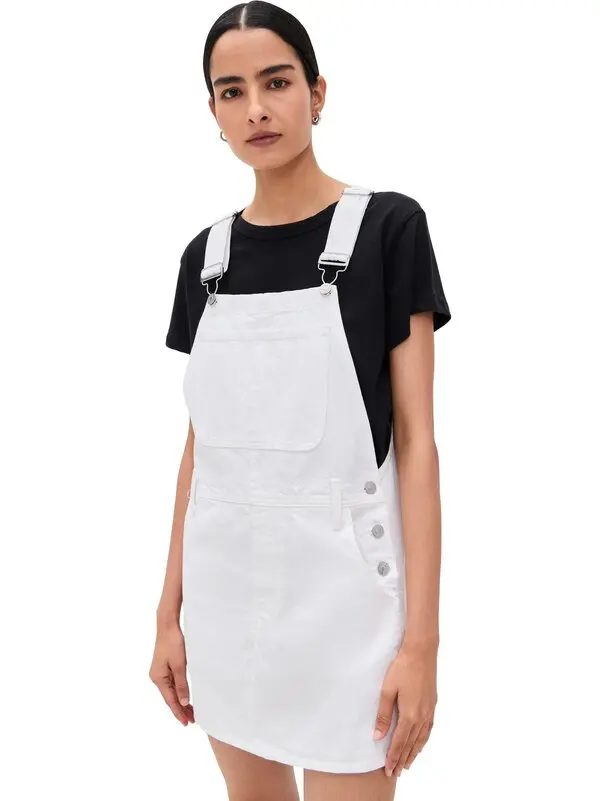 RE/DONE The Overall Dress - White