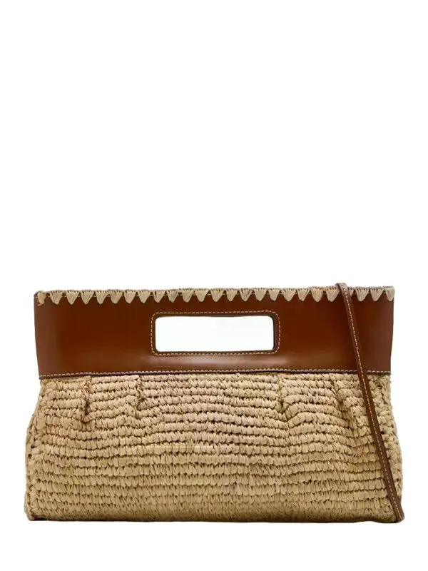 Staud Lena Clutch - Neutrals