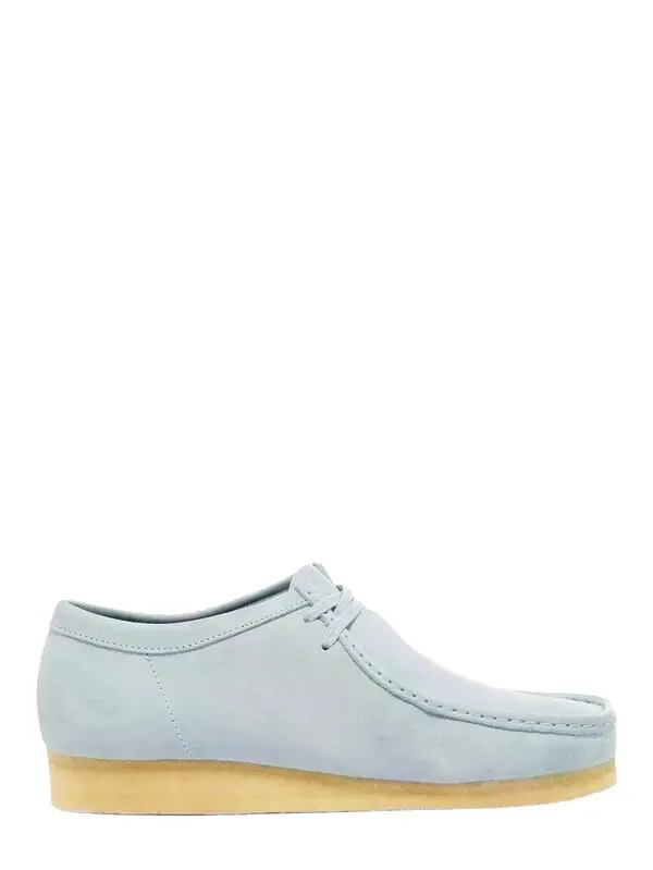 Clarks Suede Lace-up Shoes - Blue