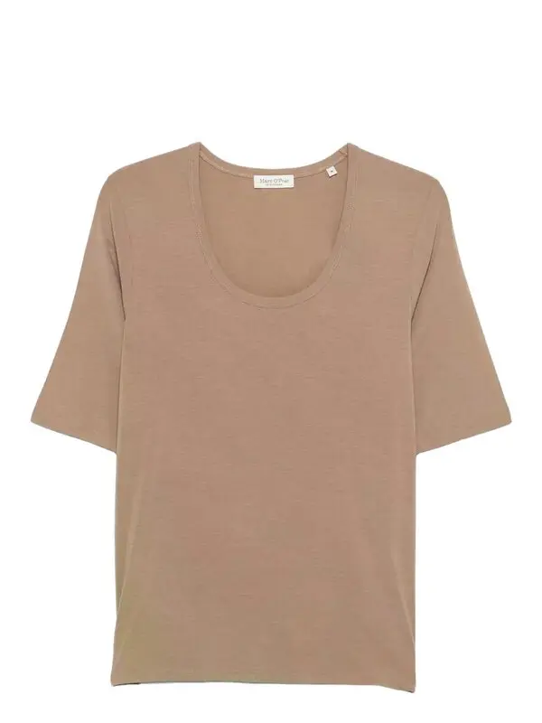 Marc O'polo Scoop-neck T-shirt - Neutrals