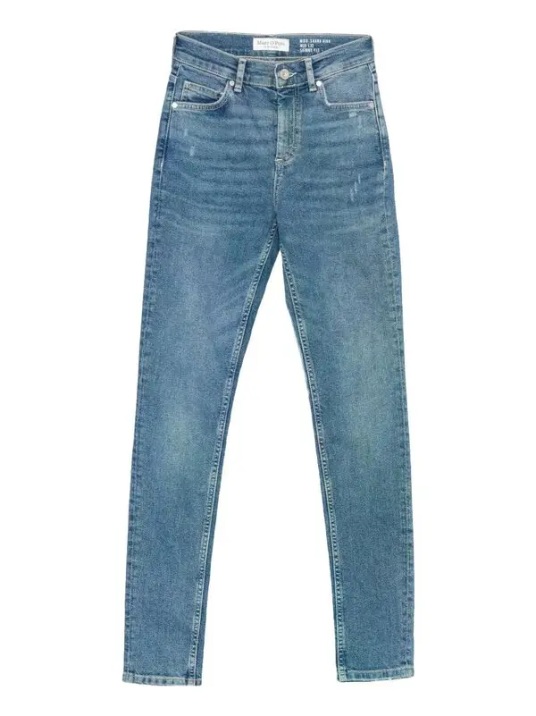 Marc O'polo Distressed Skinny Jeans - Blue