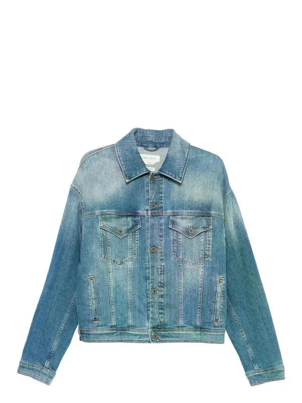 Marc O'polo Button-fastening Denim Jacket - Blue