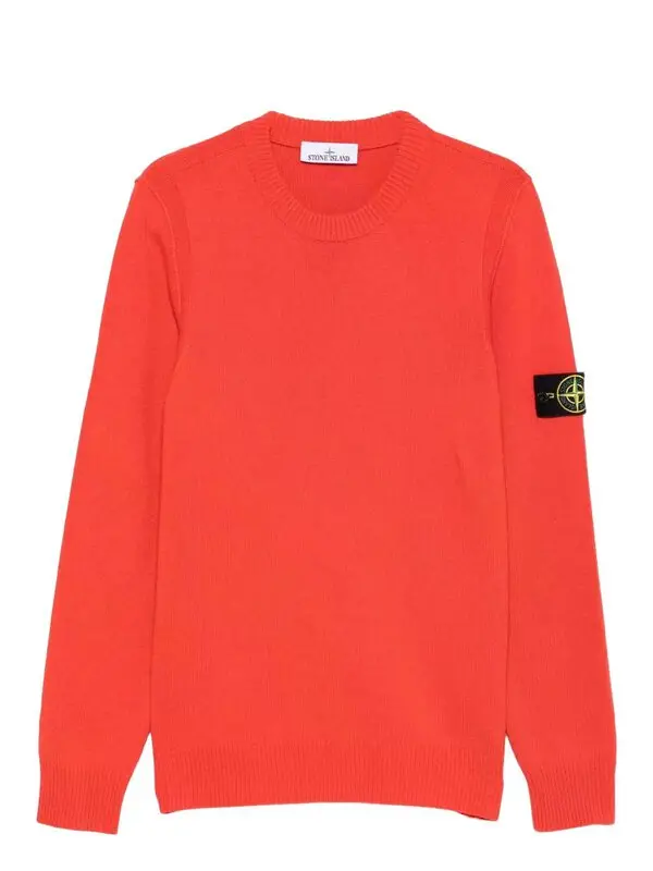 Stone Island Crew-neck Sweater - Red