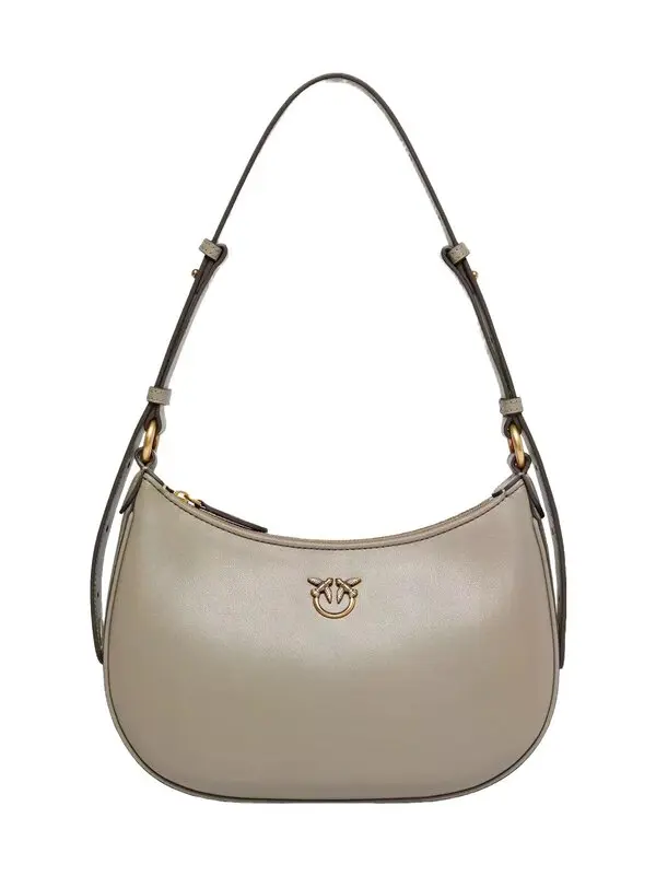 Pinko Mini Half Moon Bag - Grey