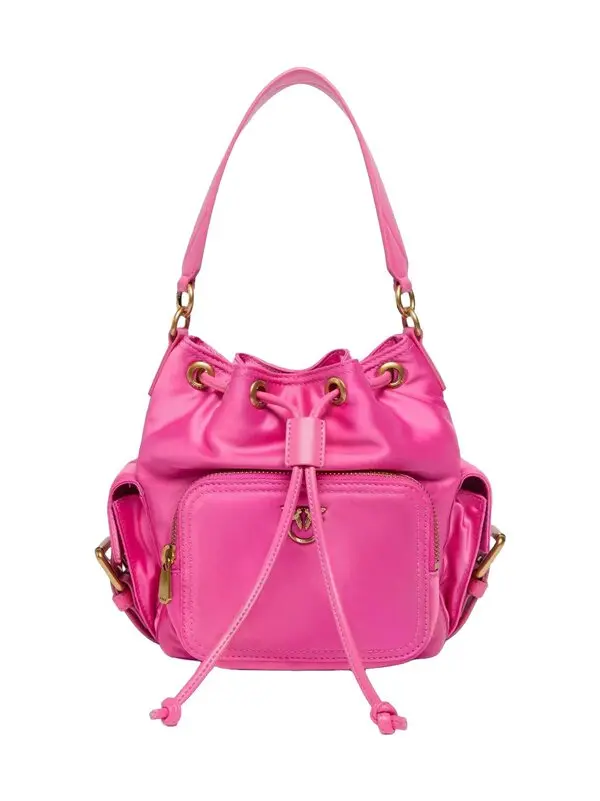Pinko Love Birds Bucket Bag - Pink