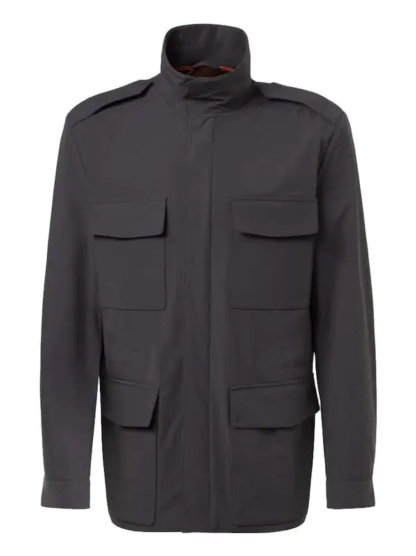 TOD'S Field Jacket - Grey