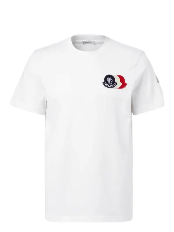 Moncler Cotton Jersey T-shirt - White