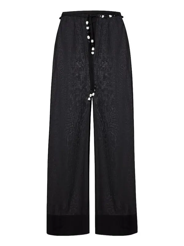 Sir The Label Azura Wide-leg Pants - Black