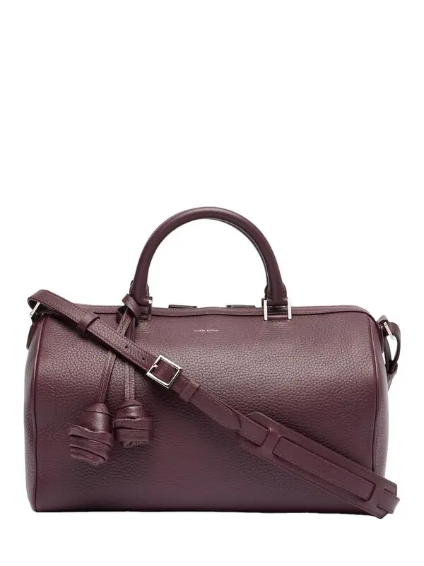 Magda Butrym Varsovia Leather Duffle Bag - Burgundy