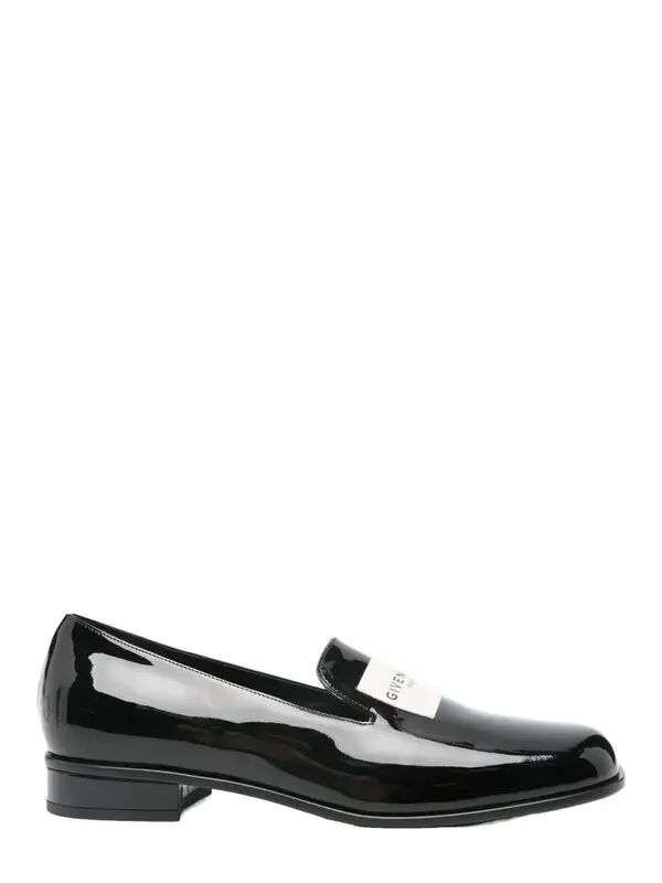 Givenchy Patent Leather Loafers - Black