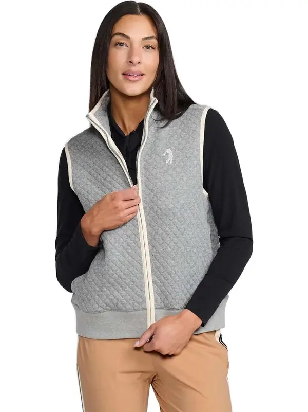 PXG Boyfriend Quilted Vest - Grey