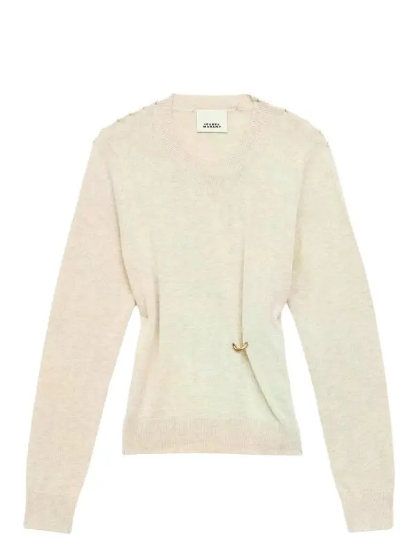 Isabel Marant Cosima Sweater - Neutrals