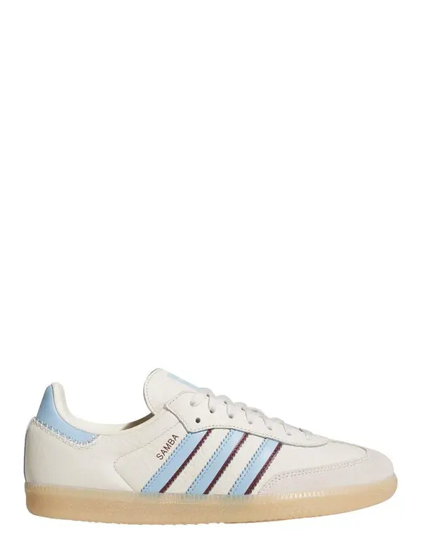 Adidas Samba Og Chevron Stitch Sneakers - Cream