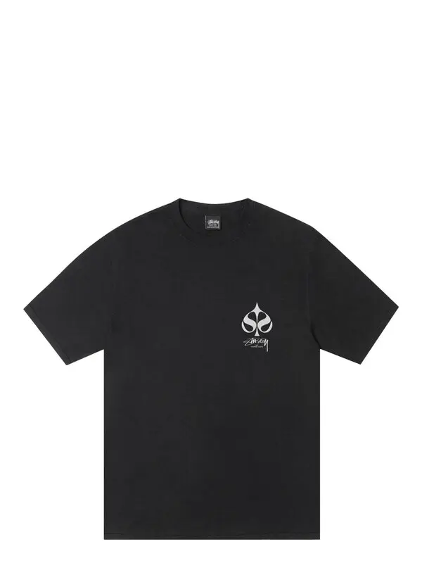StÜssy Spade Tee Pigment Dyed - Black