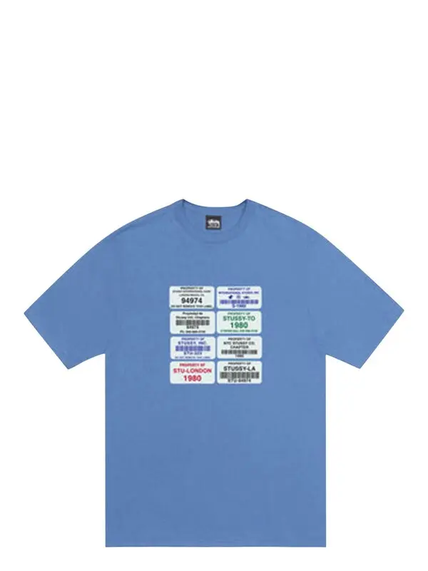 StÜssy Codes T-shirt - Blue