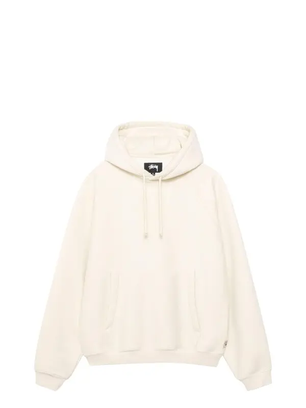 StÜssy Fleece Raglan Hoodie - Cream