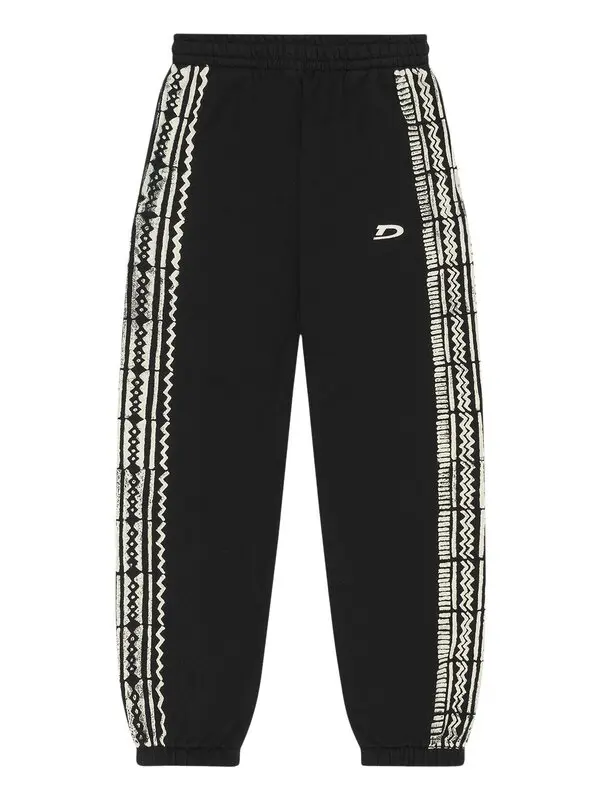 DENIM TEARS Mudcloth Sweatpants - Black