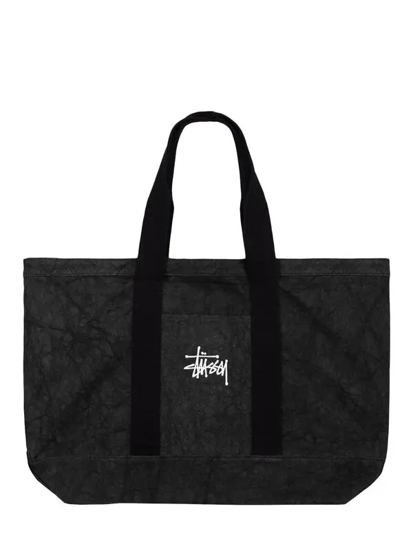 StÜssy Canvas Extra Large Tote Bag - Black