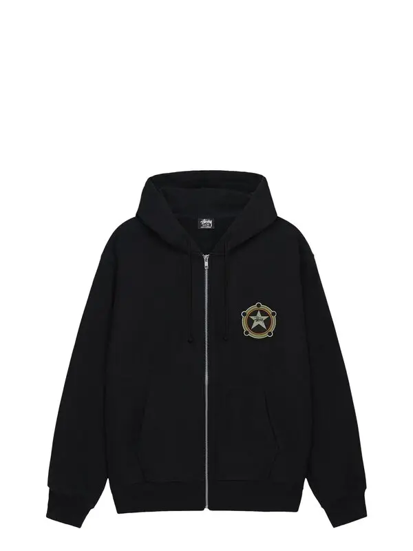StÜssy Ranger Zip Hoodie - Black
